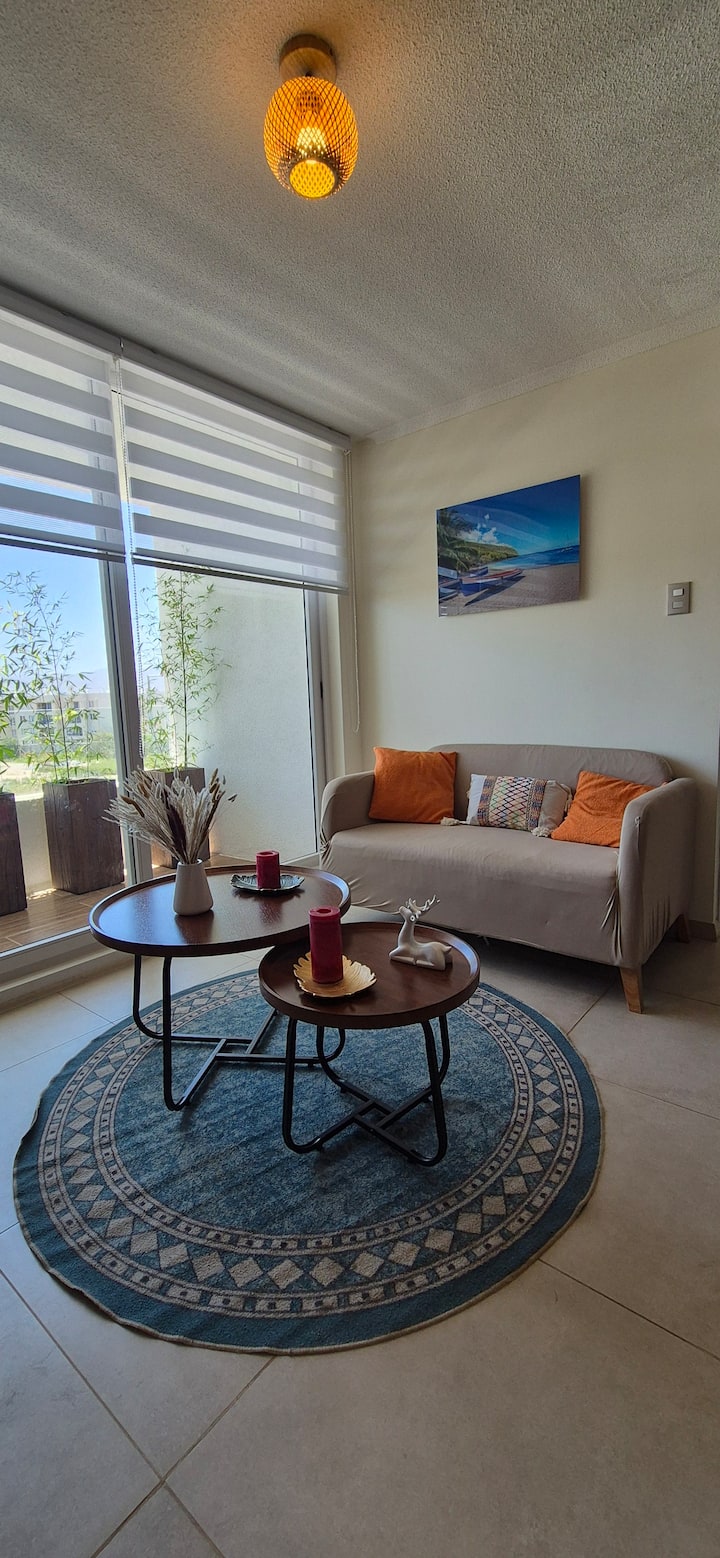 Rincón Costero, Balcon Y Piscina A Pasos Del Mar - La Serena