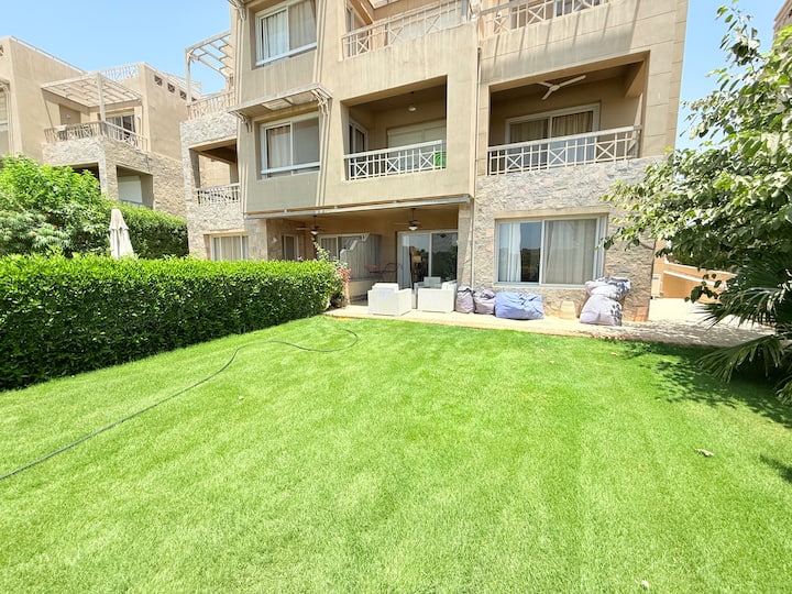 Luxury 3br Garden Chalet | Direct Pool Access - Egypt