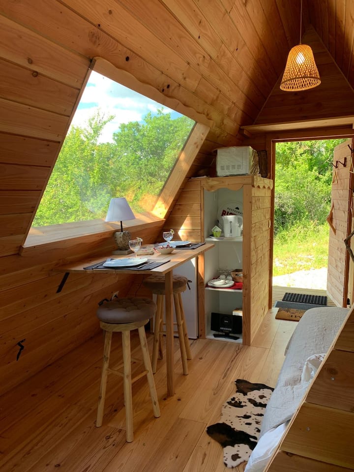 Cabane Chalet Confort Douceur Intimé Nature Spa - Tarn-et-Garonne