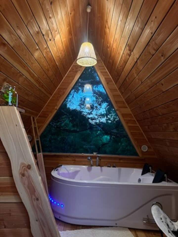 Cabane Chalet  Confort Douceur Intimé  Nature Spa - Tarn-et-Garonne