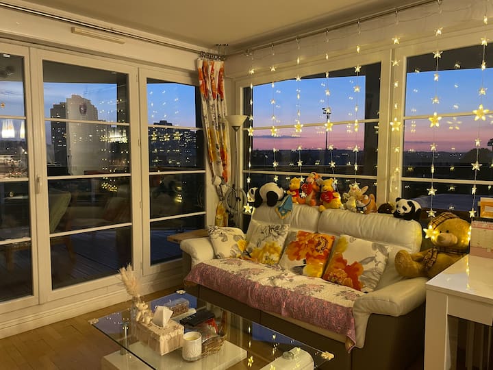 Lovely Apartment With Scenic Terrace Near Paris - Issy-les-Moulineaux