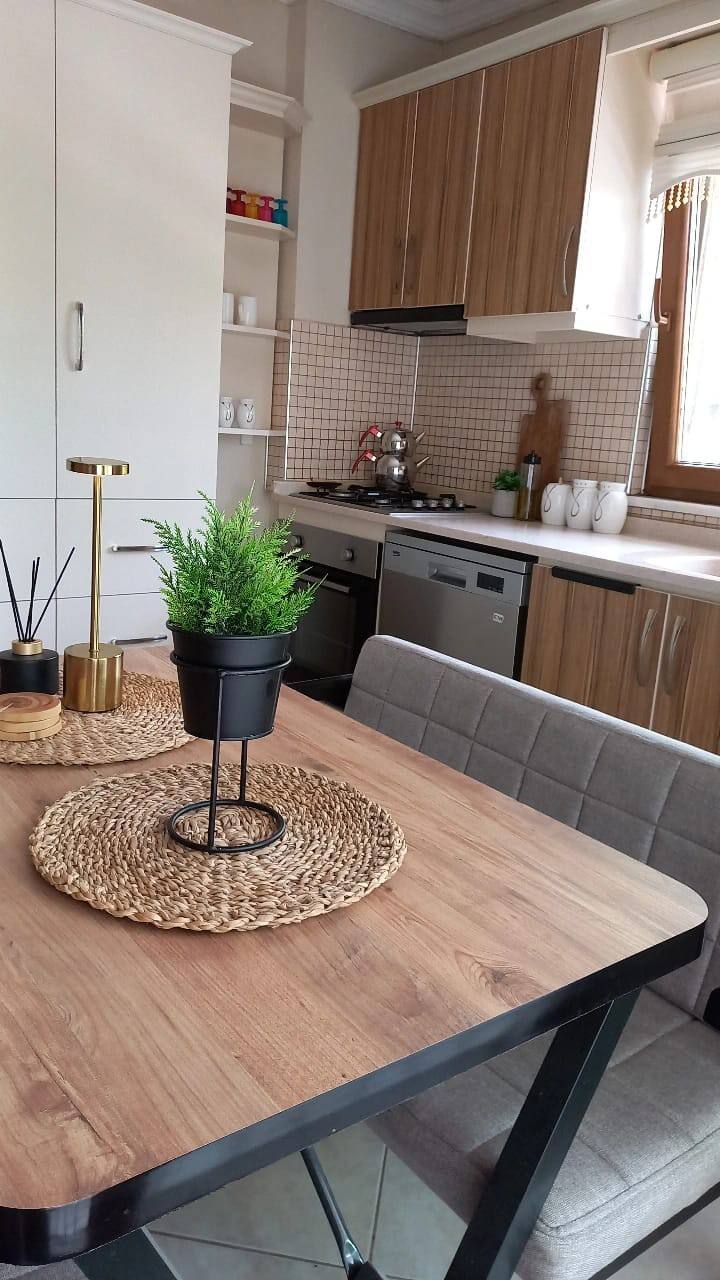 Sezonluk Kiralık 1+1 Klimalı Full Eşyalı Plaja 1km - Adatepe