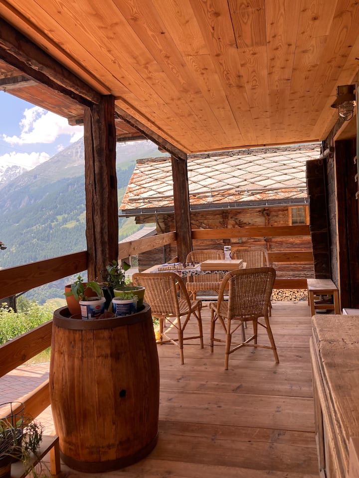 Cosy Alp Apartment In Villaz, Evolène - Arolla