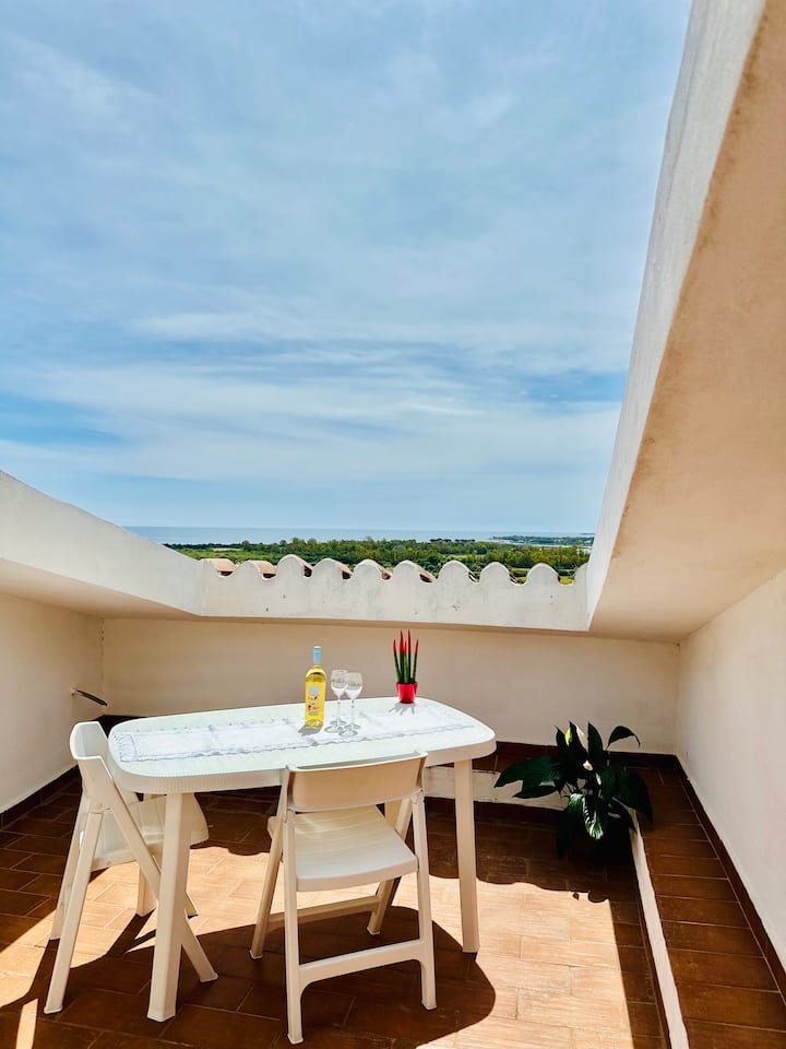 Casa Con Vista Al Centro Storico - Posada