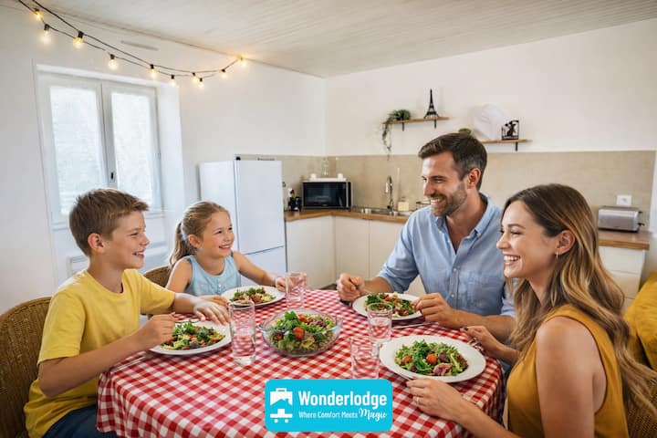 Maison Wonderlodge - Proche Disney - 8 Voyageurs - Bussy-Saint-Georges