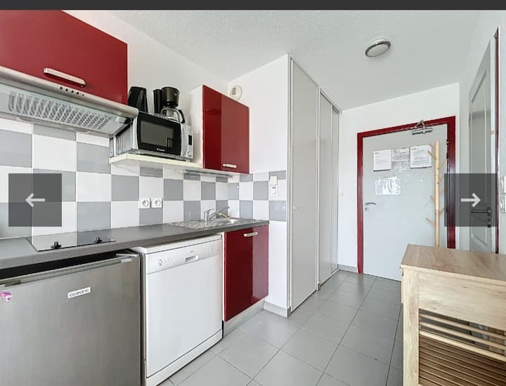 Location Studio Avec Piscine - Plage du Racou