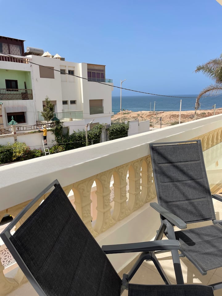 Casa Salma, Wohnung Mit Meerblick Für 5 Person - Imsouane