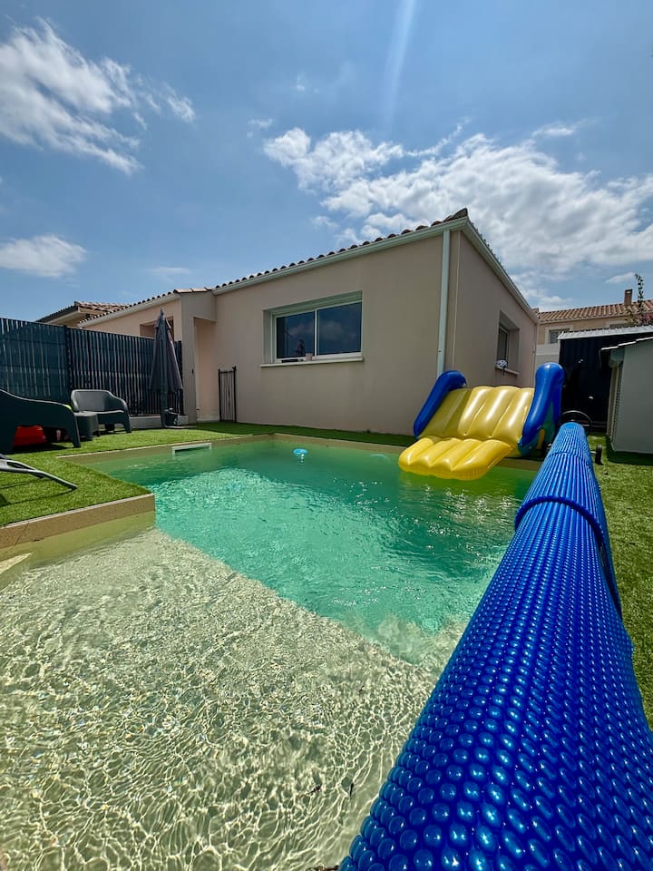 Maison Proche Plage - Portiragnes