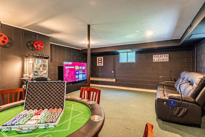 Nrg Retreat – Pool, Games, Theater & Rock Walls! - Virginie-Occidentale