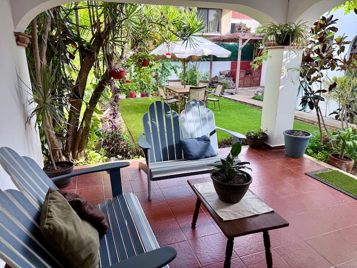 Linda Céntrica Y Amplia, Súper Jardin. Renta Autos - Cancún