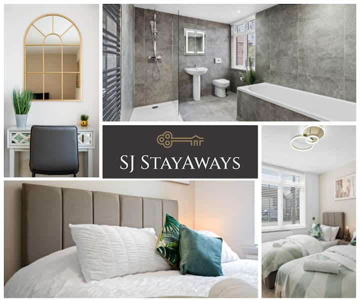 4-6bed/3bath Family Home-contractor Home-driveway - Redhill