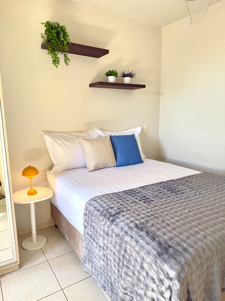Apt Familiar |Total Climatizado, Piscina, Garagem - Várzea Grande