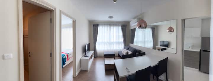 1-br, Separated Living & Kitchen - Chiang Mai