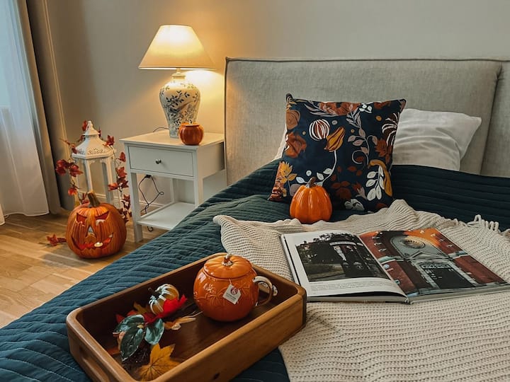 Herbstzauber - Stilvolles Apartment Im Zentrum - Stettin