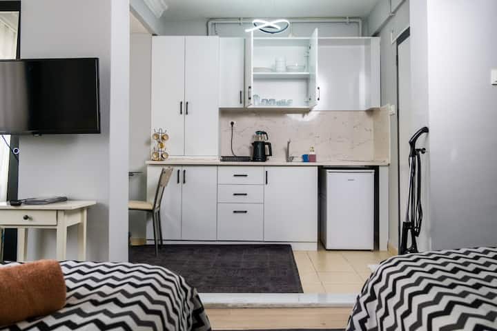 (101) 3 Kişilik Mutfaklı Stüdyo Daire - Yoncalı