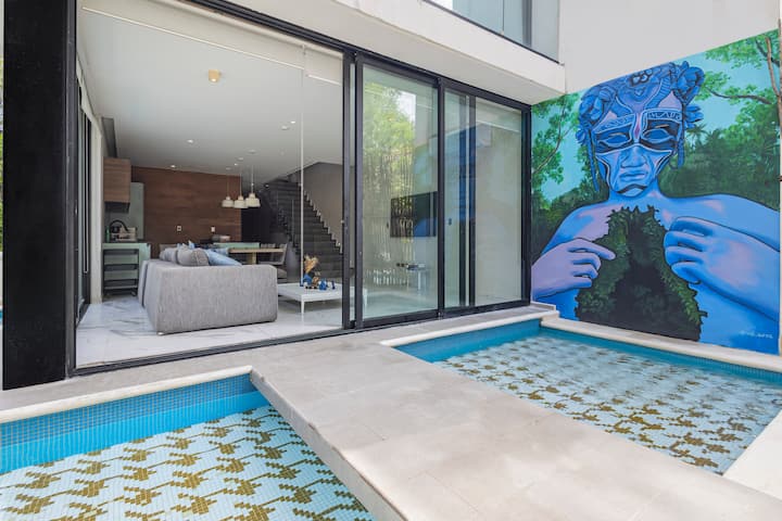 Jungle Luxe Villa - Pool Concierge Near Beach/town - Tulum