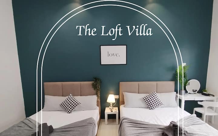 Iwh - The Loft Villa 4r4b 13pax 4car Ktv Pooltable - Ipoh