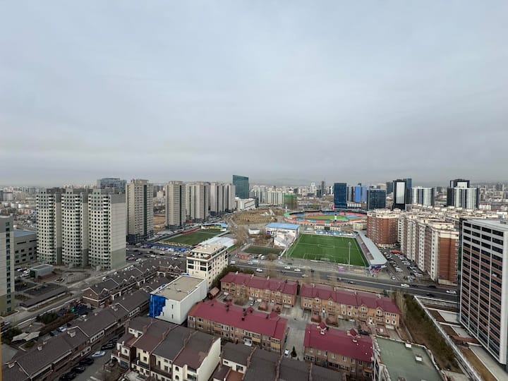 High Floor 2-bed Room Apartment With Nice View - Mongolia