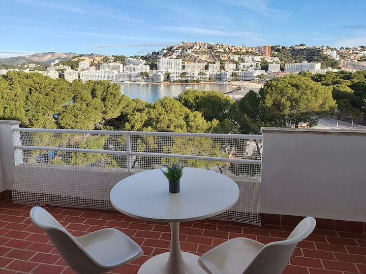 Right On The Beach, Fantastic Views With Pool - Palma Nova