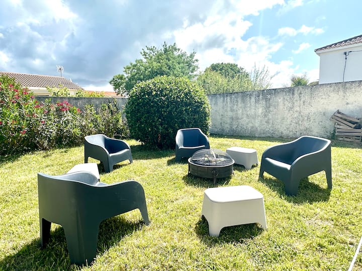 Maison Familiale éQuipée !
 10min à Pied De La Mer - Bretignolles-sur-Mer
