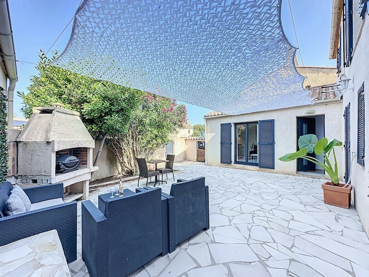 Studio Cosy, Piscine, Terrasse Et Barbecue. - Antibes