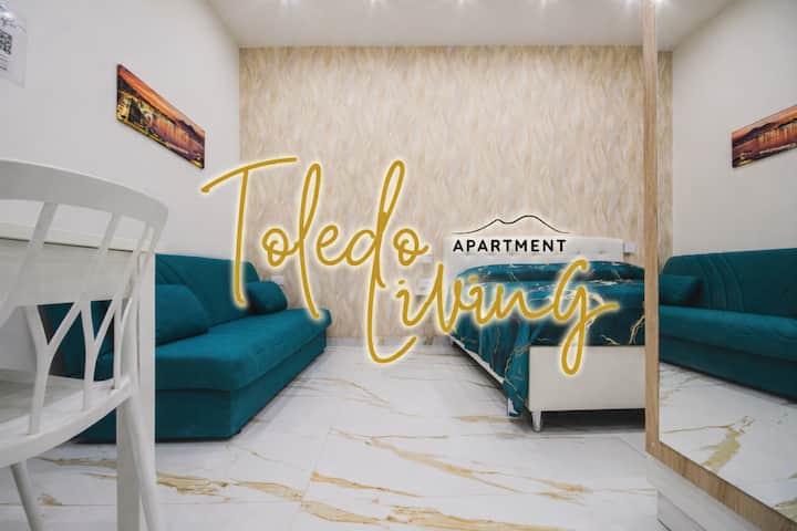 Toledo Living - Centro/wifi/metro/bed - Naples
