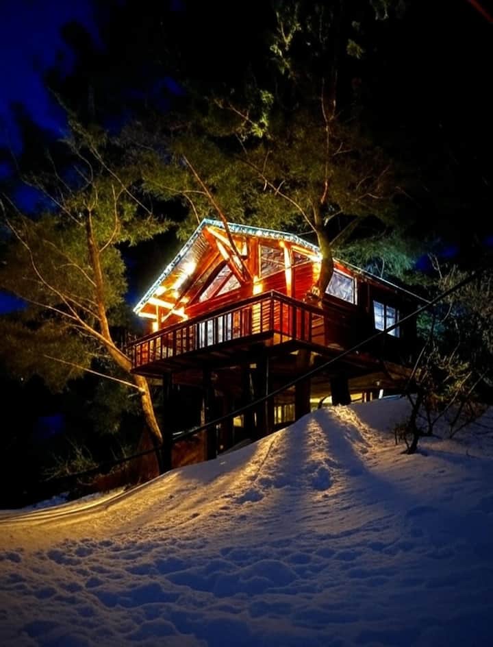 Ağaç Ev İZmir Rüya Ormanı/tv/netflix/şömine/mangal - Buca