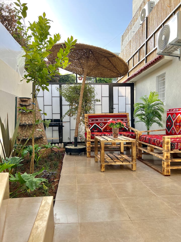 App Chic Au Carrousel, Vue Mer & Tout à Pied - Rabat