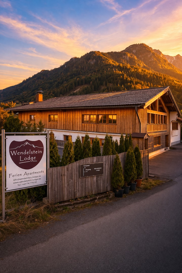 Gm-stays: Alpin Loft – Sauna, Garten & Bergblick - Germany