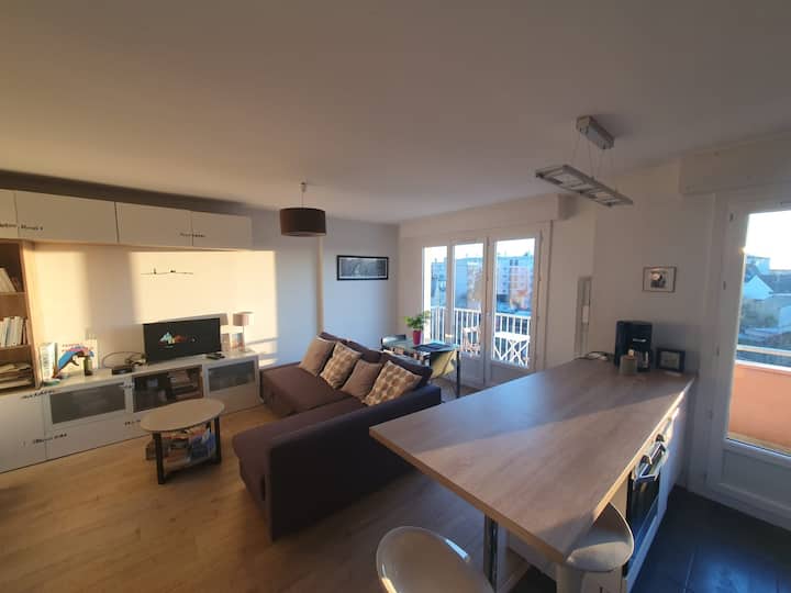 Appartement Clair Et Calme - Rennes