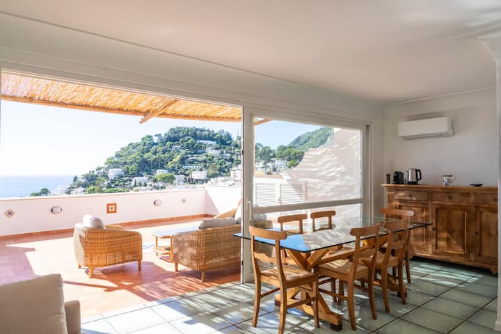 Rosa Dei Venti - Capri Center - Panoramic Terrace - Isola di Capri