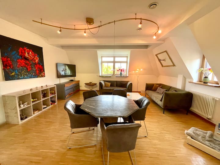 Luxus Penthouse 100qm Zentrum+p - Ulm