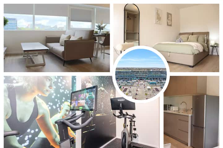 Above Mk Station, Modern Studio + Gym & Parking - Milton Keynes