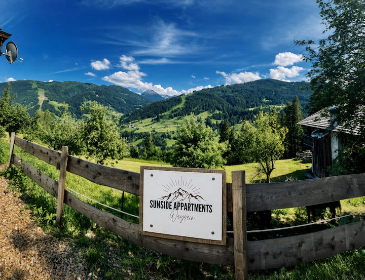 Sunside Appartment Fewo 1 - Urlaub Am Bauernhof - Wagrain