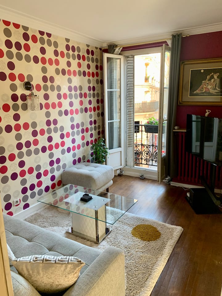 Appartement Parisien Chaleureux Et Vivant - ibis Paris Gare du Nord Château Landon 10ème