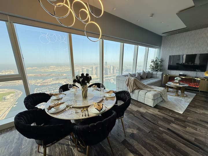 67 Floor- Fendi 2br-palm- Atlantis- Dubai Eye View - Dubai Marina