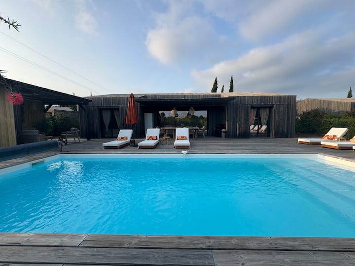 Villa 8 Pers + Piscine Pétanque Vue Montagne - Corsica