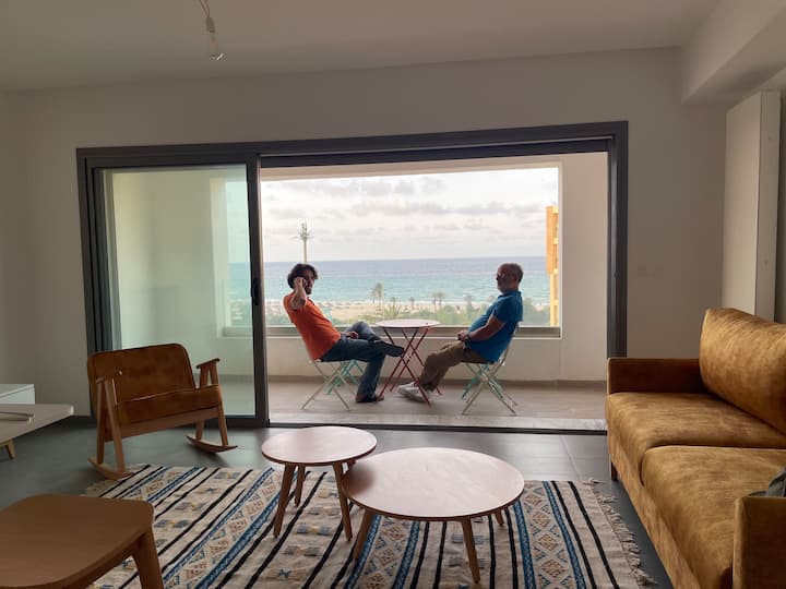 Appartement Spacieux S+2 Vue Sur Mer Et Piscine - Sousse