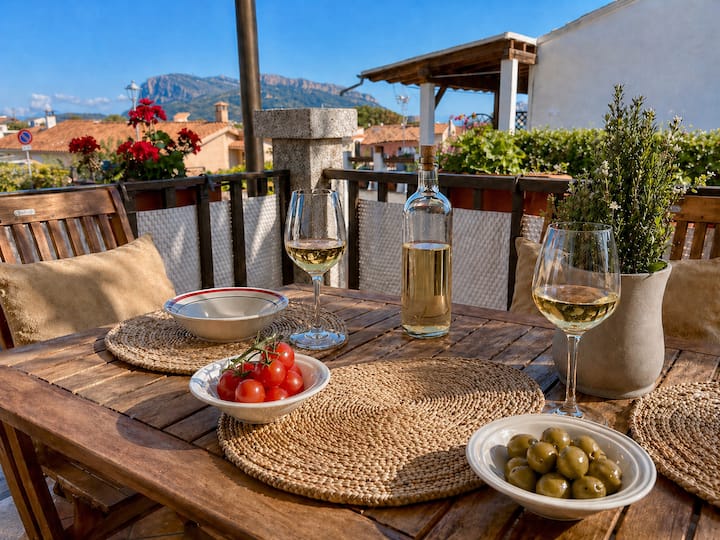 Villetta A 5 Min Dal Mare •Veranda•patio Con Bbq - Golfo Aranci