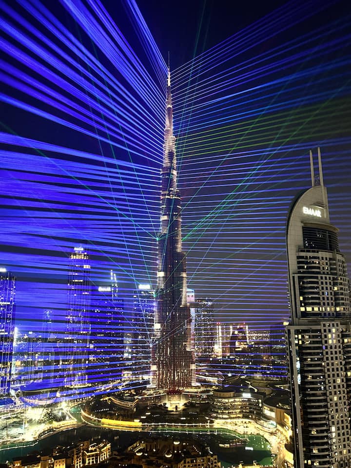 Burj Royale Burj&fountain View | High-floor 2br - 두바이