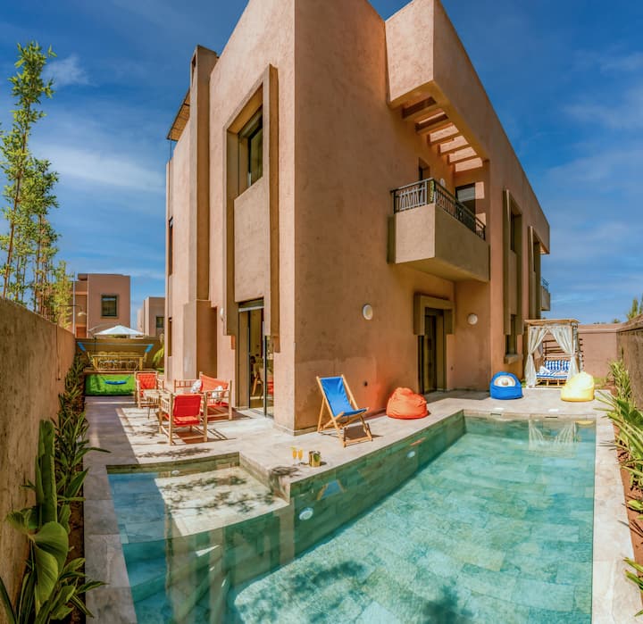 Oasis Secret-4ch/piscine Chauffée*/12min Du Centre - Marruecos