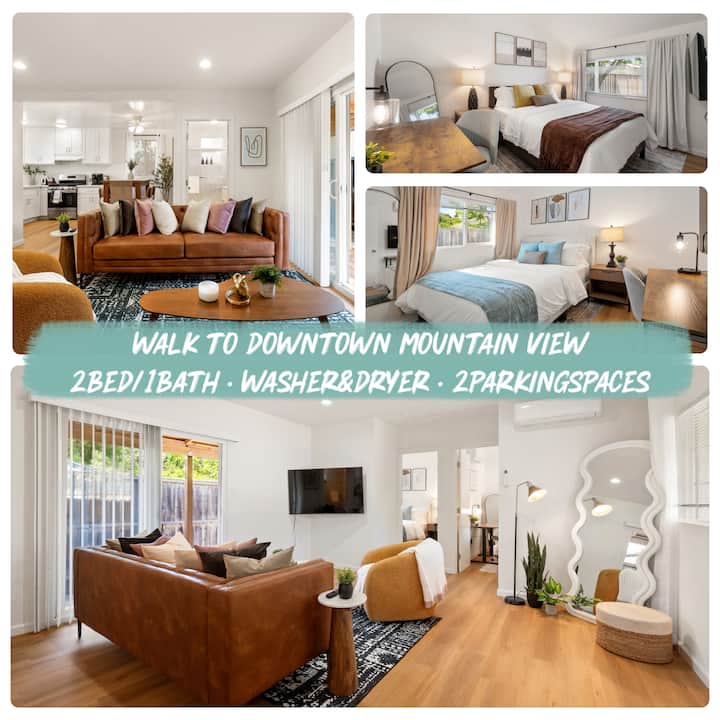Newprime! Tech Exec Dream Stay! Downtown Mt.view! - Mountain View, CA