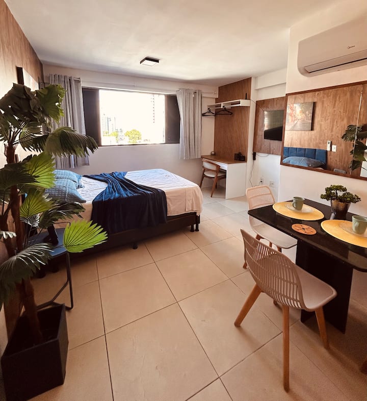 Flat Na Ribeiro De Brito- Edf Golden Shopping - Recife