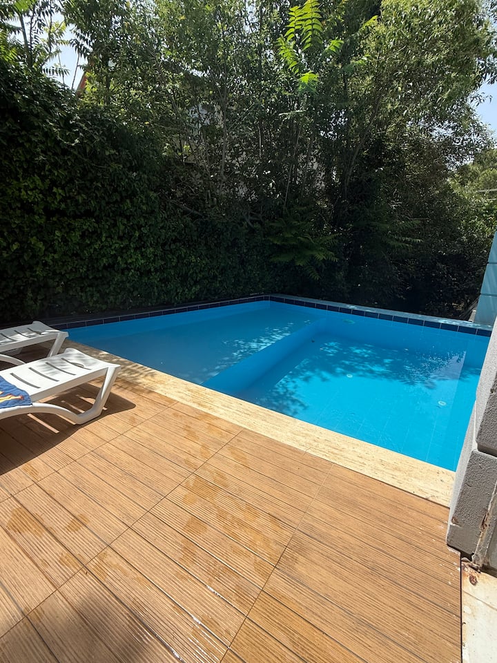 Villa Aras Garden ÖZel Havuzlu Eşyalı Plaja Yakın - Aéroport d'Antalya (AYT)