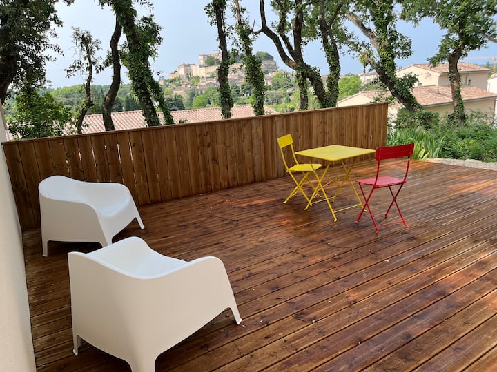 Très Bel Appartement Grignan Vue Château 2/4 Pers - Grignan