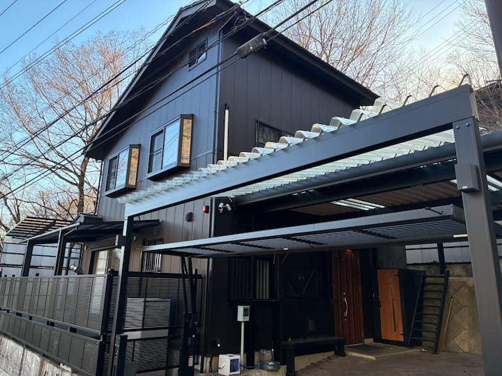 静かな別荘地で、何もしない贅沢を。山中湖の自然を感じながら、家族や仲間と気兼ねなく過ごせる隠れ家。 - Mount Fuji