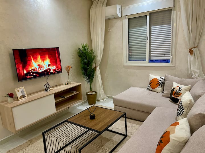 Cosy Appartement 2 Min Aéroport - Marrakech