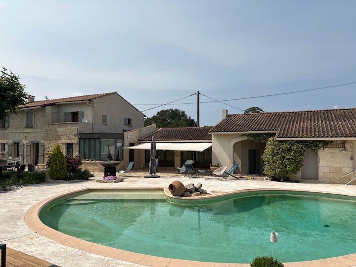 Mas Provençal Proche St Rémy De Provence- Piscine - Beaucaire