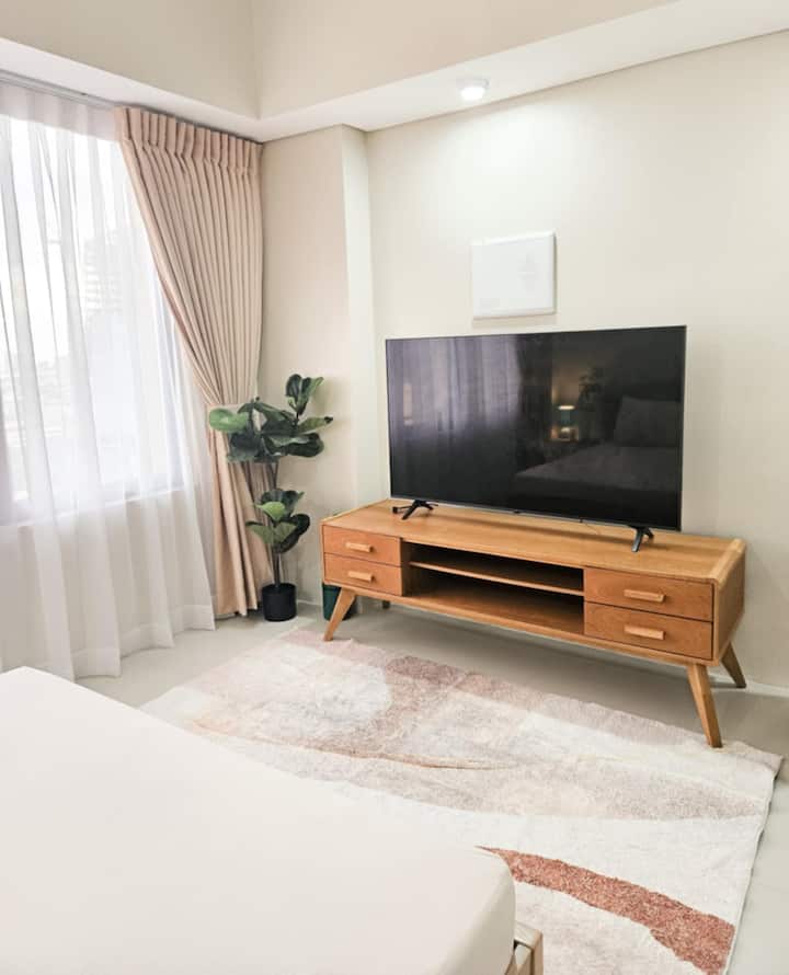 Stylish Studio Baseline Prestige |Pool+gym+parking - Cebu