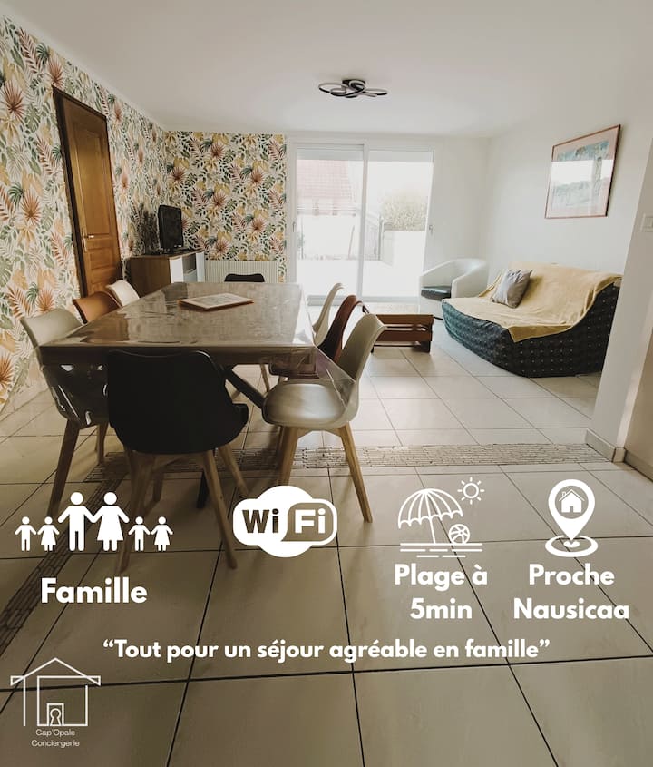 Maison De Vacances Au Portel - Hardelot-Plage